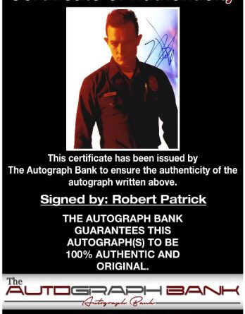 Robert Patrick Archives - Authentic Autographs-Low Prices | The ...