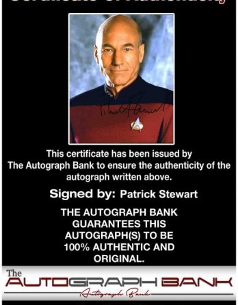 Patrick Stewart Archives - Authentic Autographs-Low Prices | The ...
